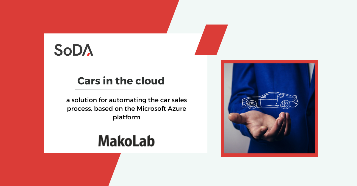 Cars in the cloud — a solution for automating the car sales process ...